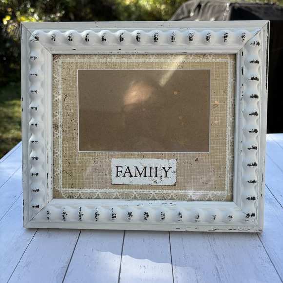 The Unbranded Brand | Accents | Rustic Farmhouse Distressed White ...